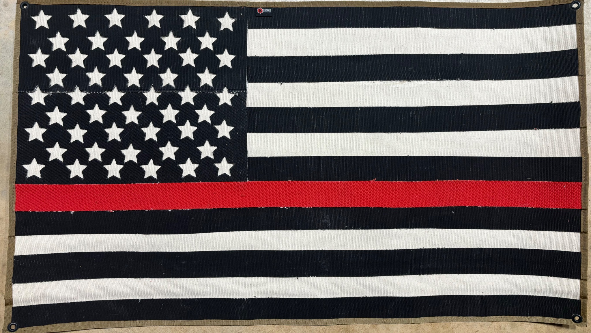 Redline Recycled Firefighter Flag Raffle