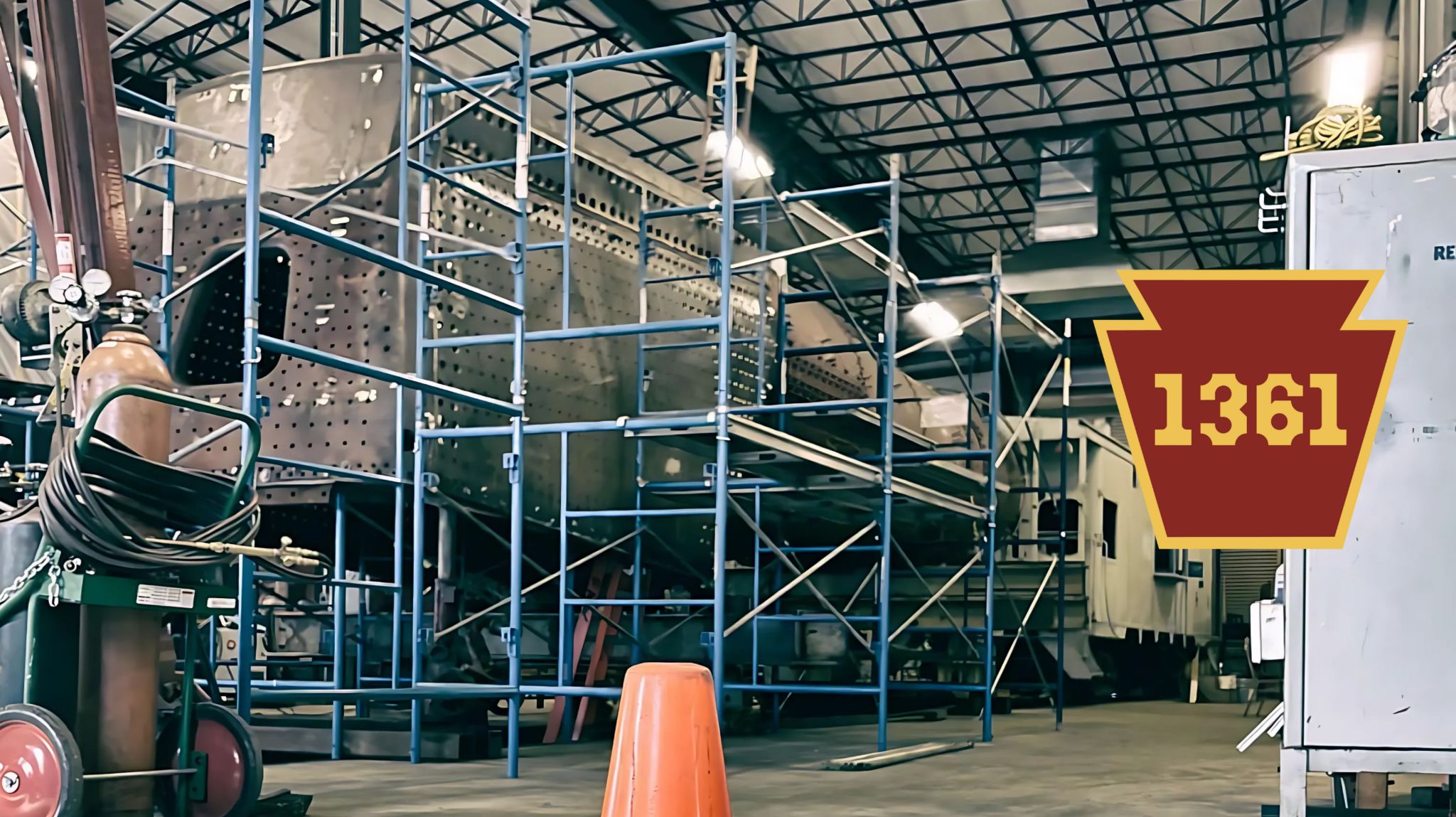 K4 1361 Fire Box Restoration