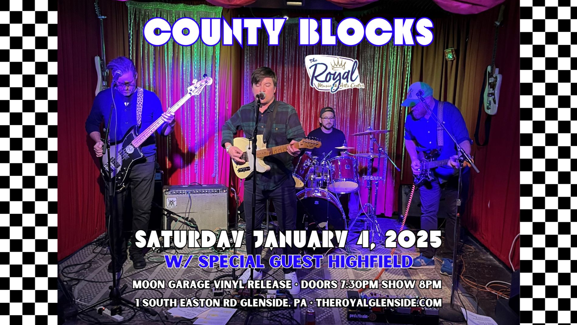 County Blocks w/ special guest Highfield
