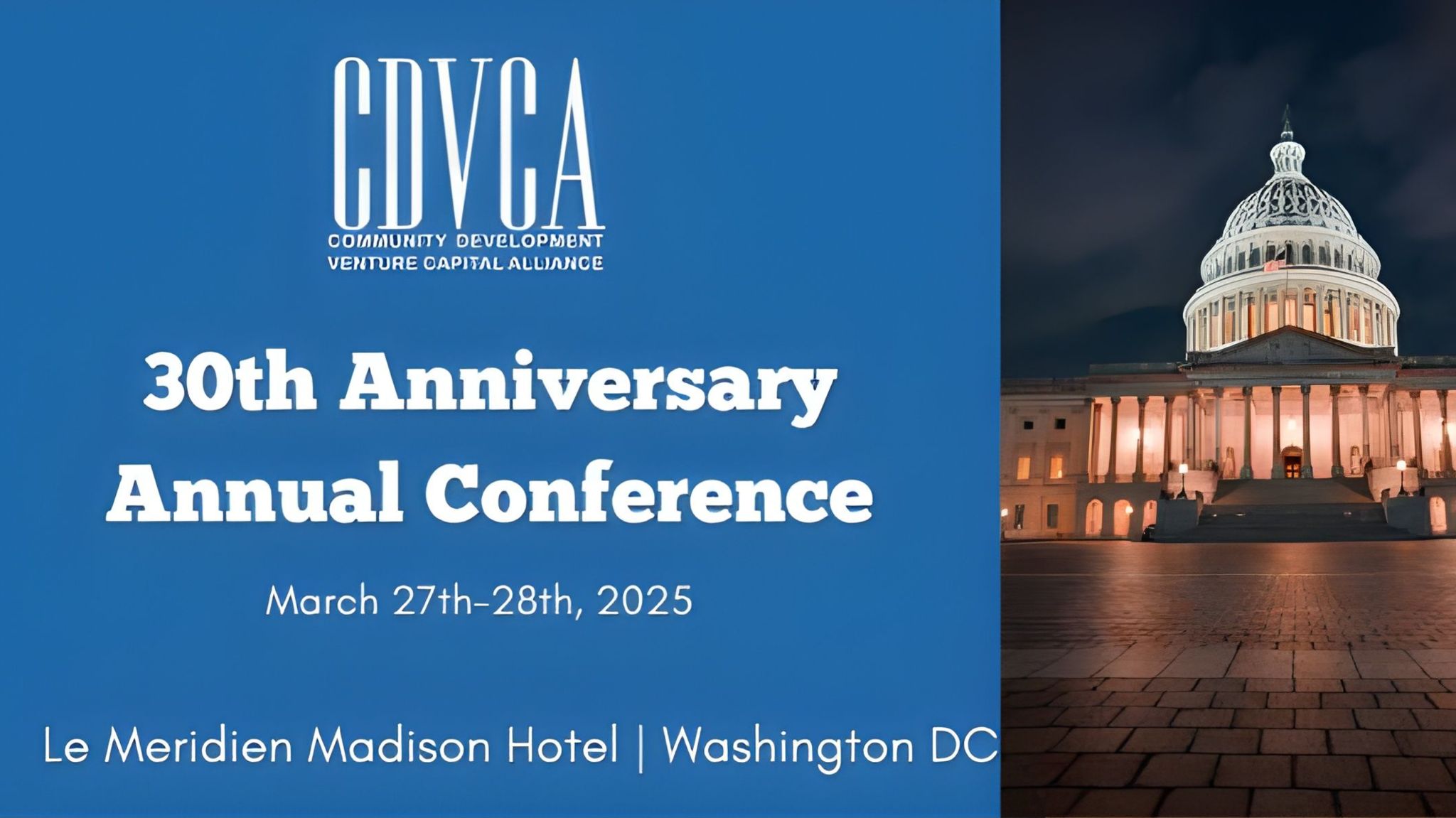 CDVCA's 30th Anniversary Conference in Washington DC