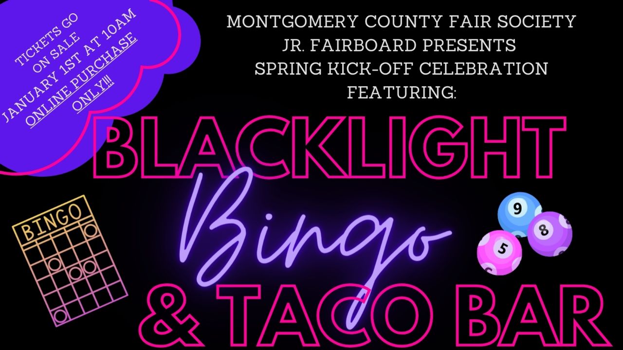 2025 Blacklight Bingo