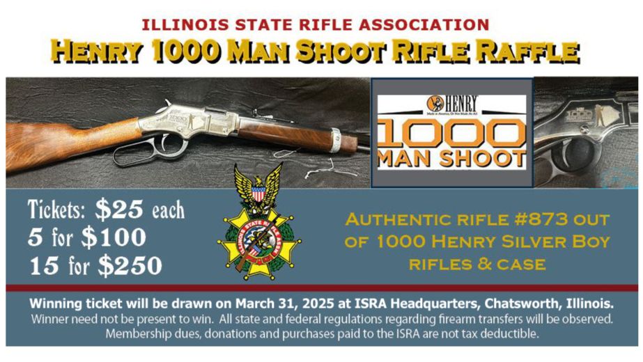 Henry 1000 Man Shoot Rifle Raffle
