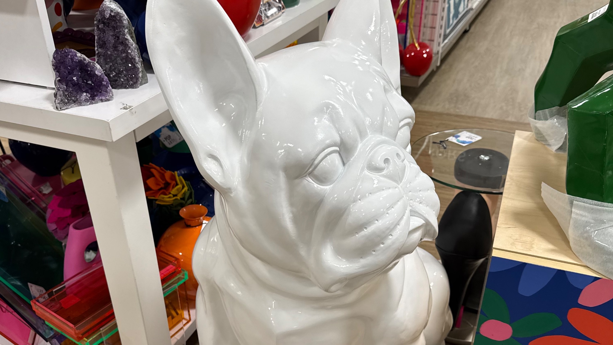 4 foot Frenchie statue!