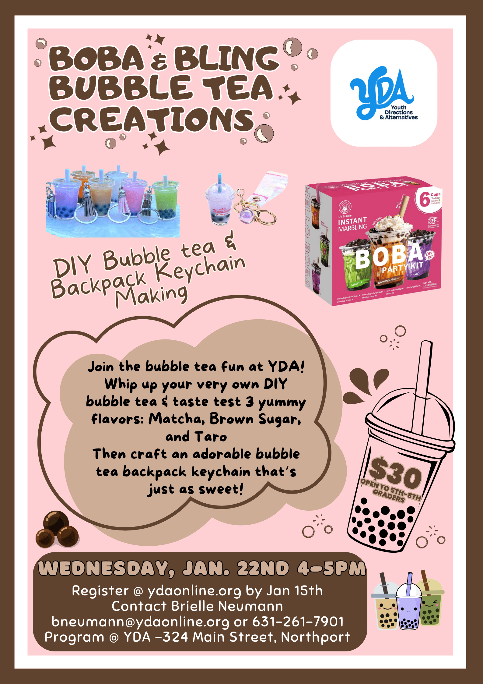 BOBA & BLING BUBBLE TEA CREATIONS