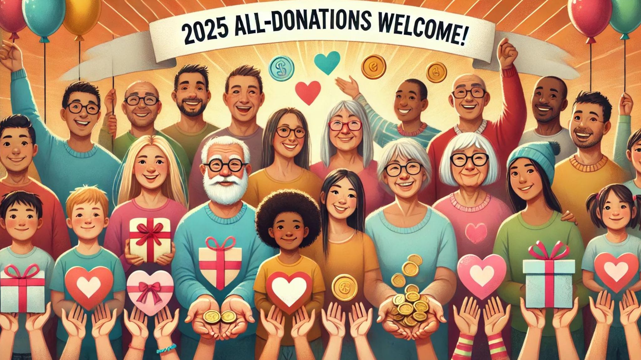 2025 All-Donations Welcome Campaign