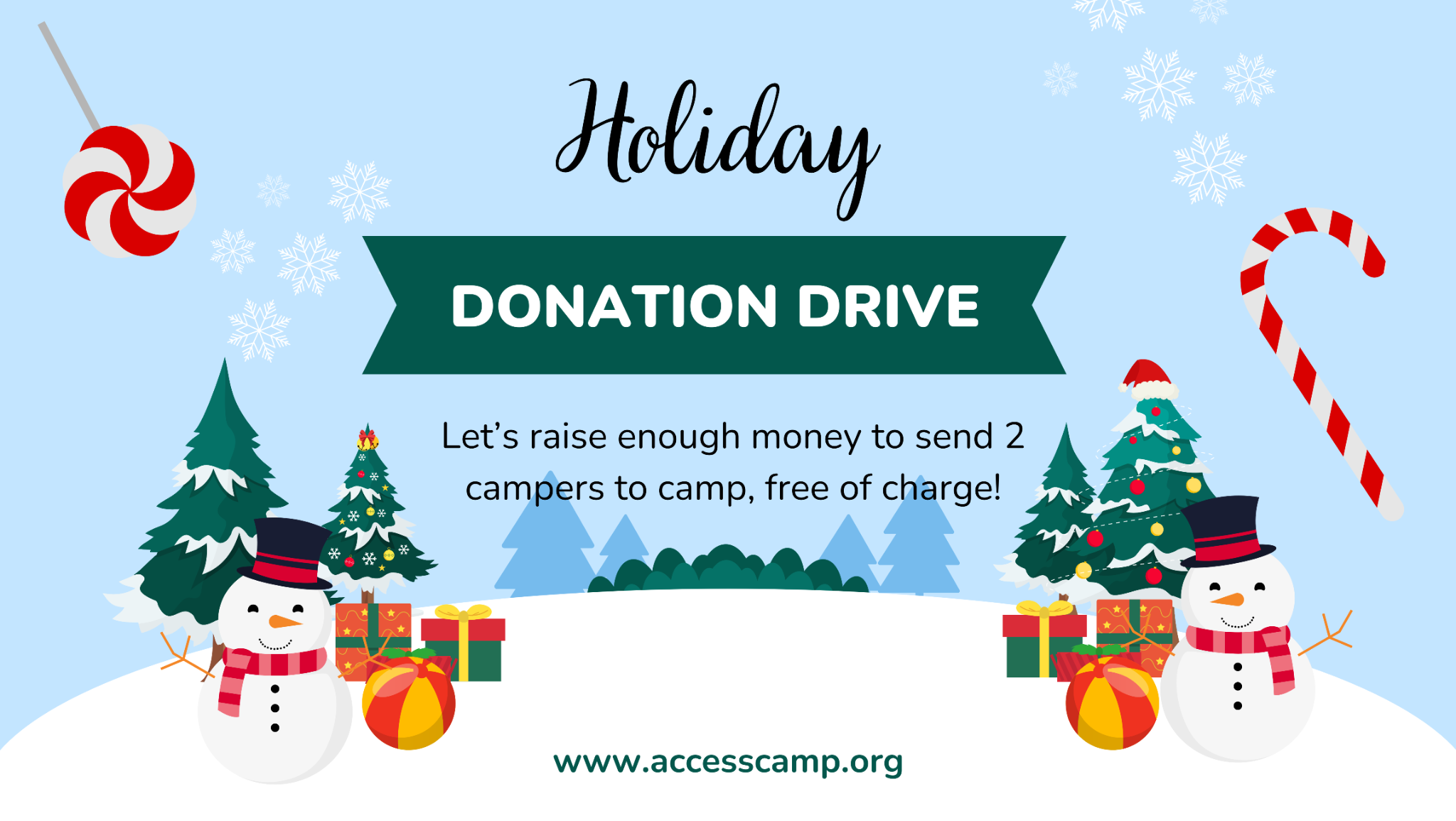 2024 Challenge - Help Bring Two Campers to Camp!