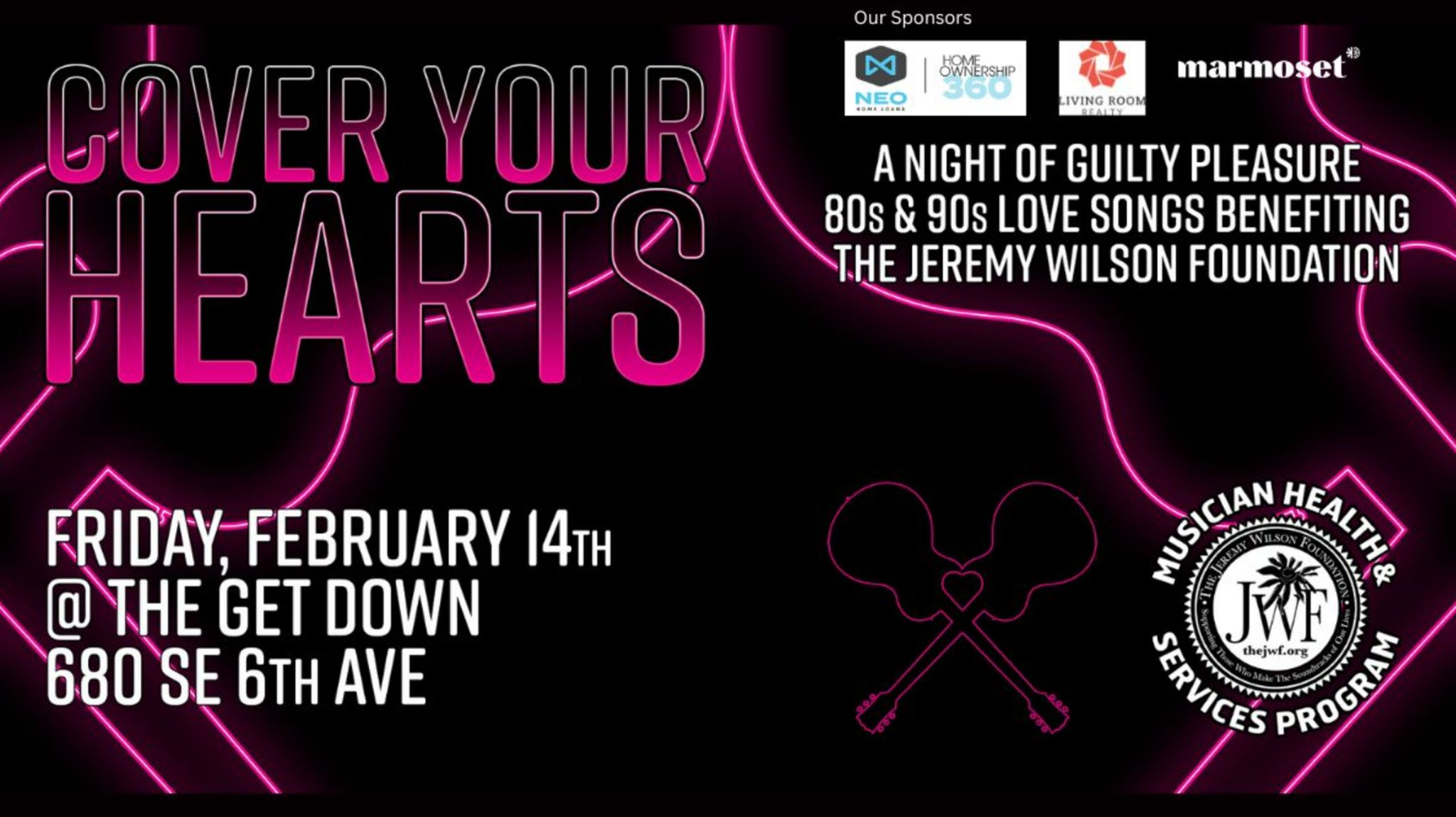 Cover Your Hearts - A Night of Guilty Pleasure Love Songs