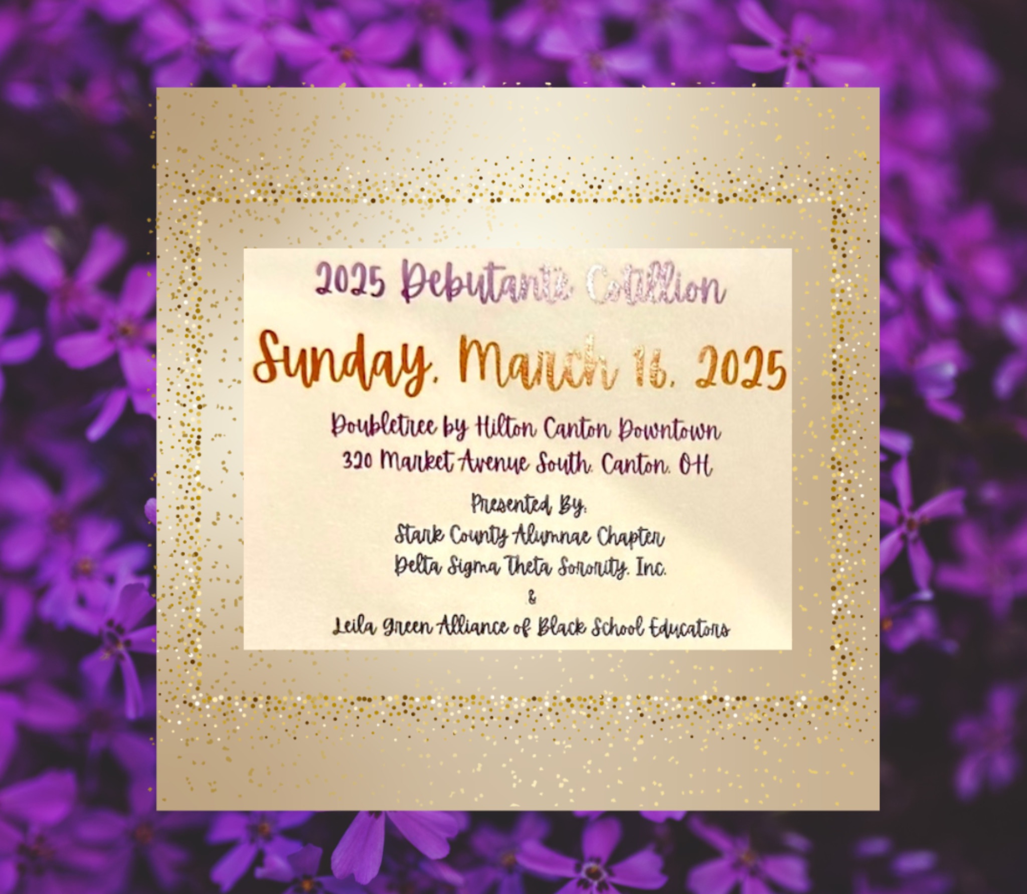 2025 Debutante Cotillion Ticket Purchase