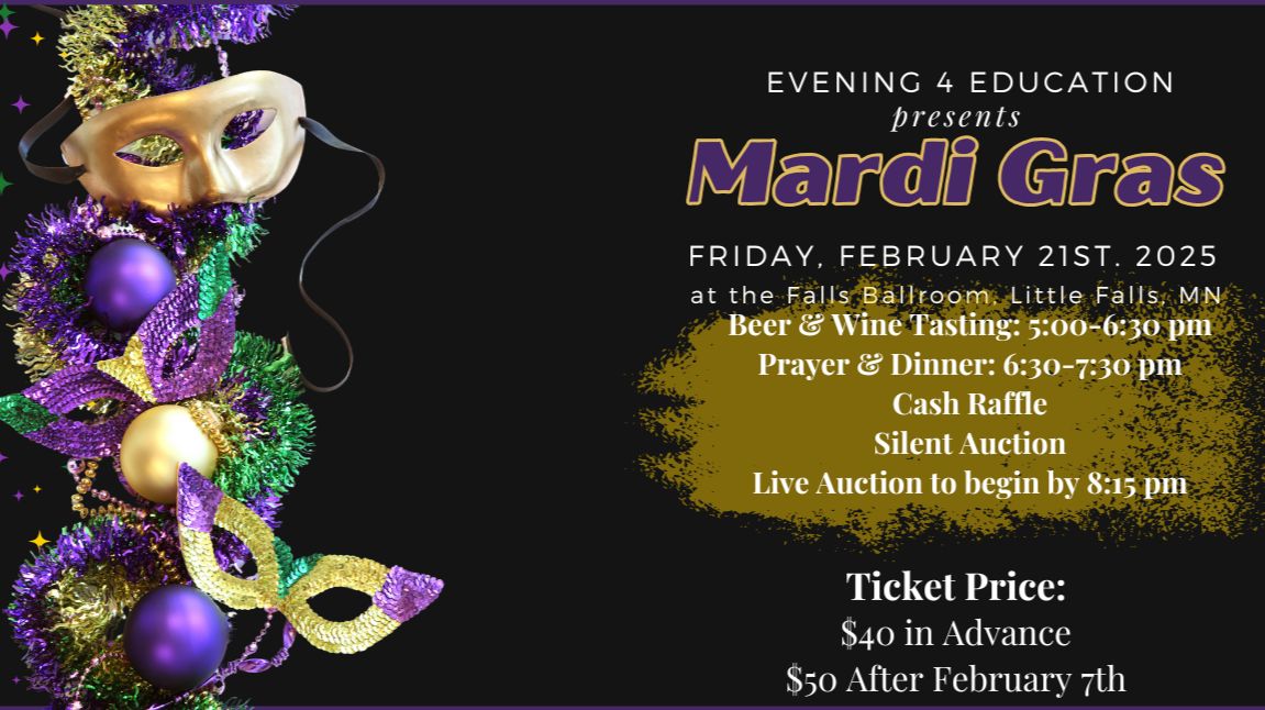 2025 Evening 4 Education - Mardi Gras