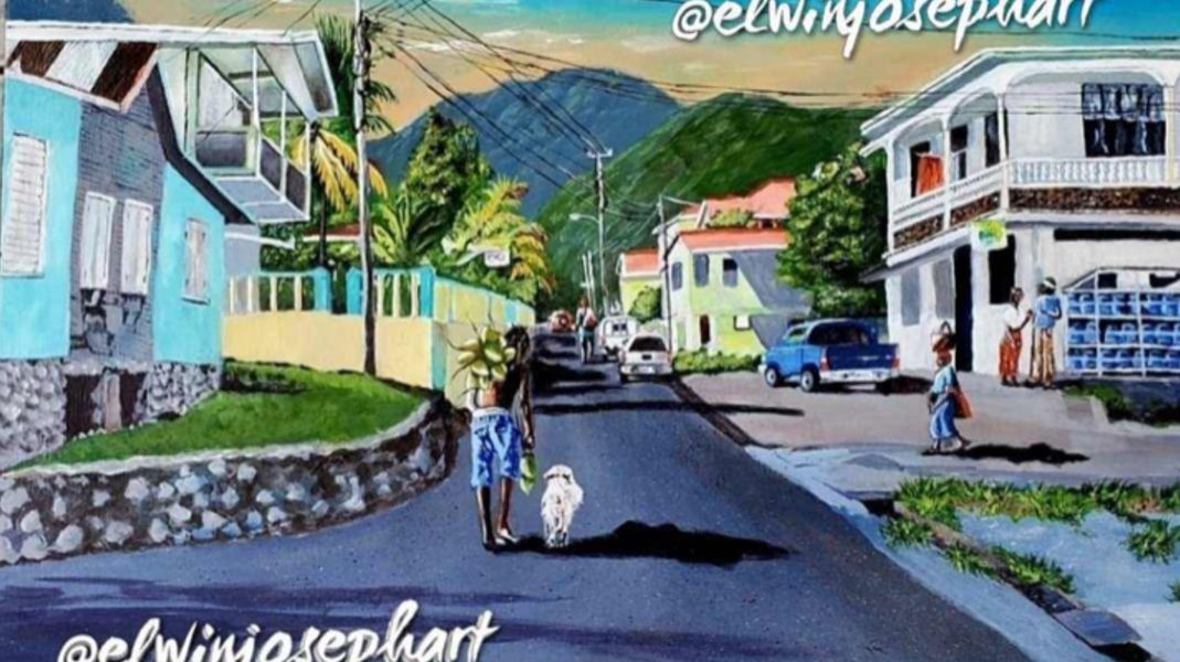 La Plaine Vacation 2025 "Up De Lawie" Beautiful Piece of Artwork by ...