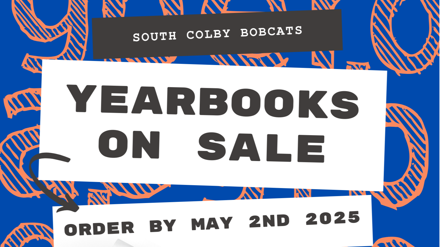 2024-2025 South Colby Bobcat Yearbooks