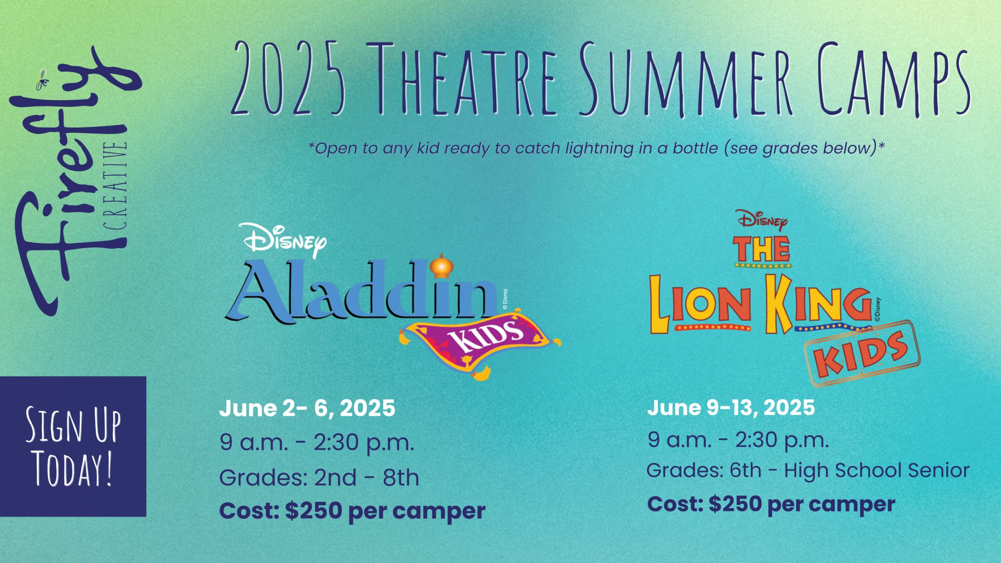 Firefly Summer Camps 2025