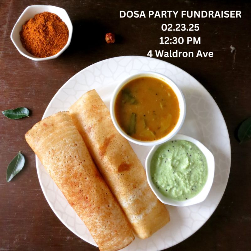 Dosa Party Fundraiser