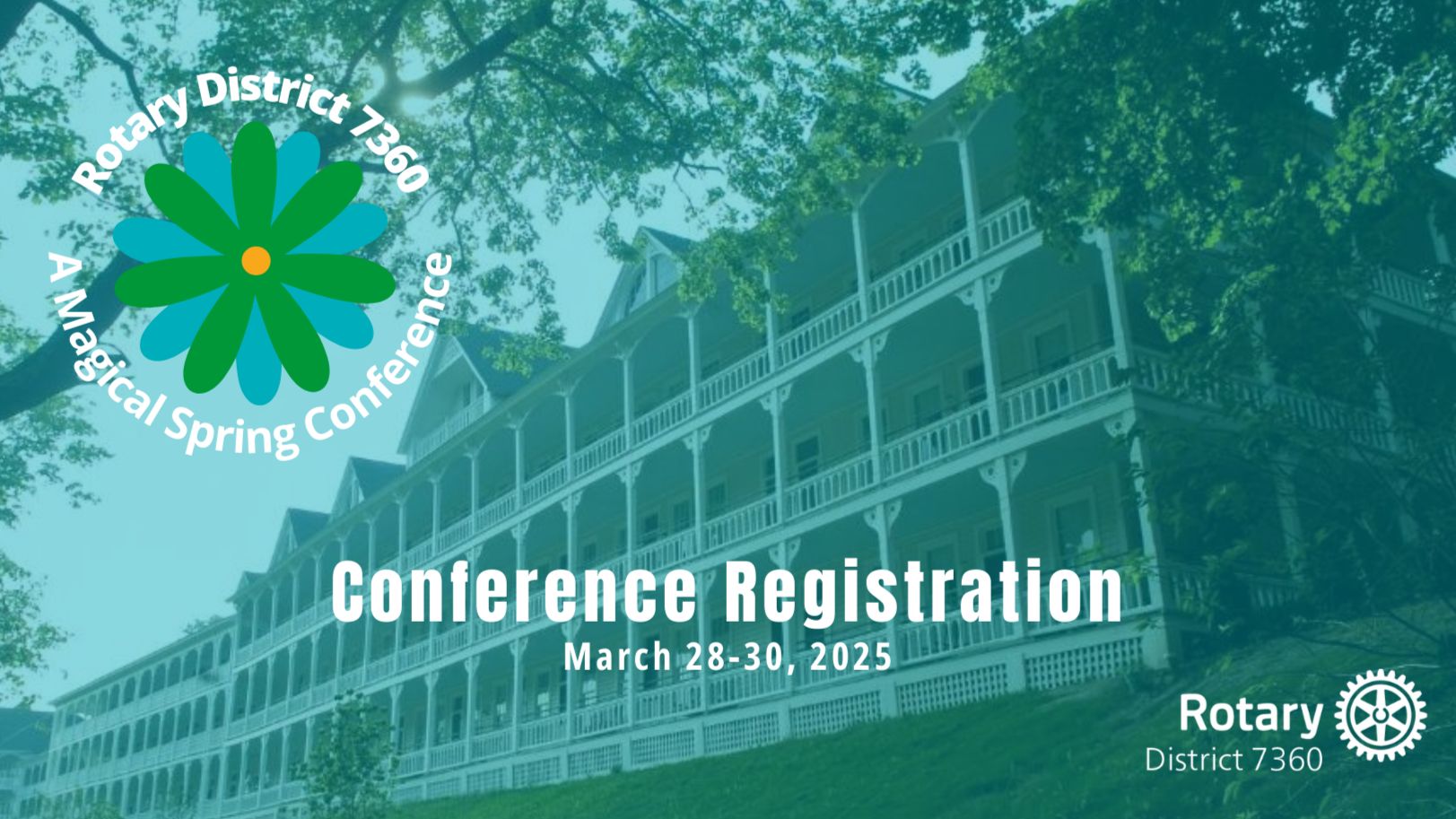 Registrations for Rotary District 7360's Annual Conference