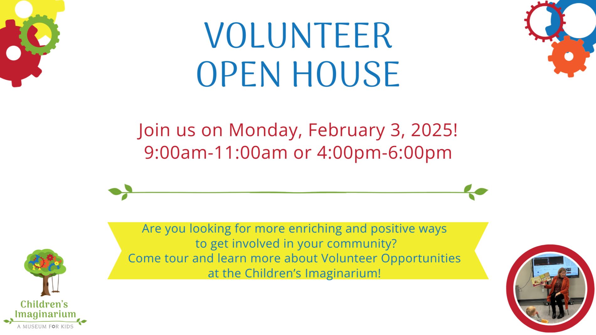 Volunteer Open House