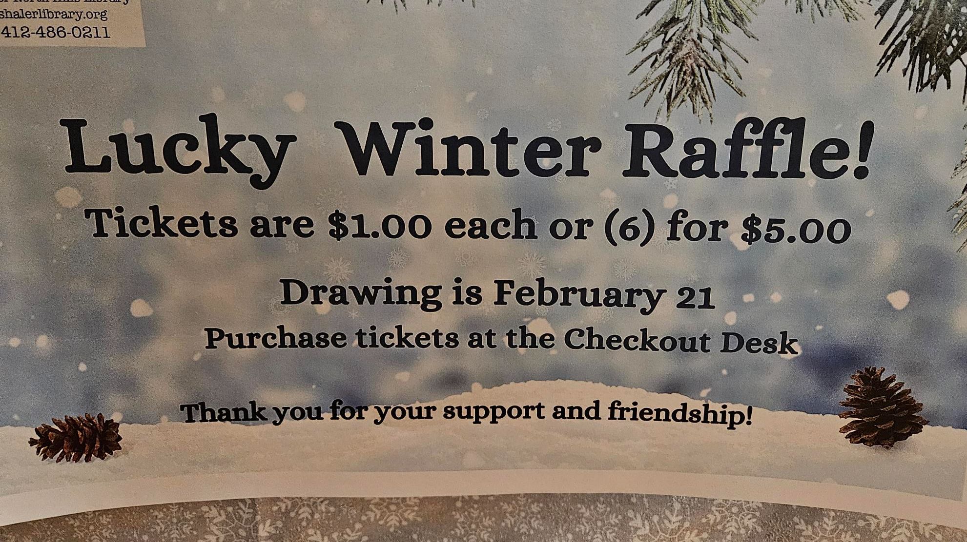 Lucky Winter Raffle 2025!