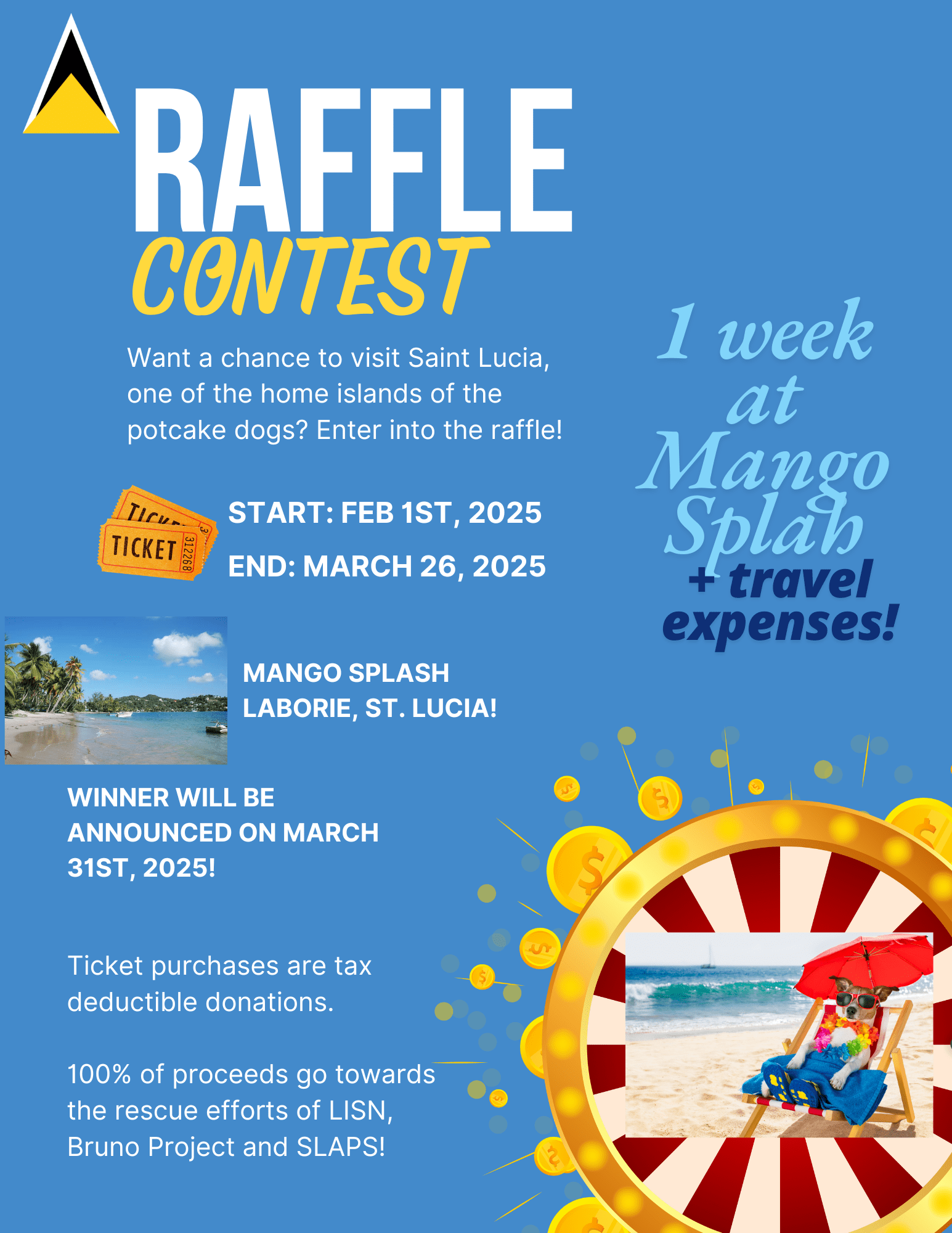 Bruno Project and LISN's 2025 Raffle!