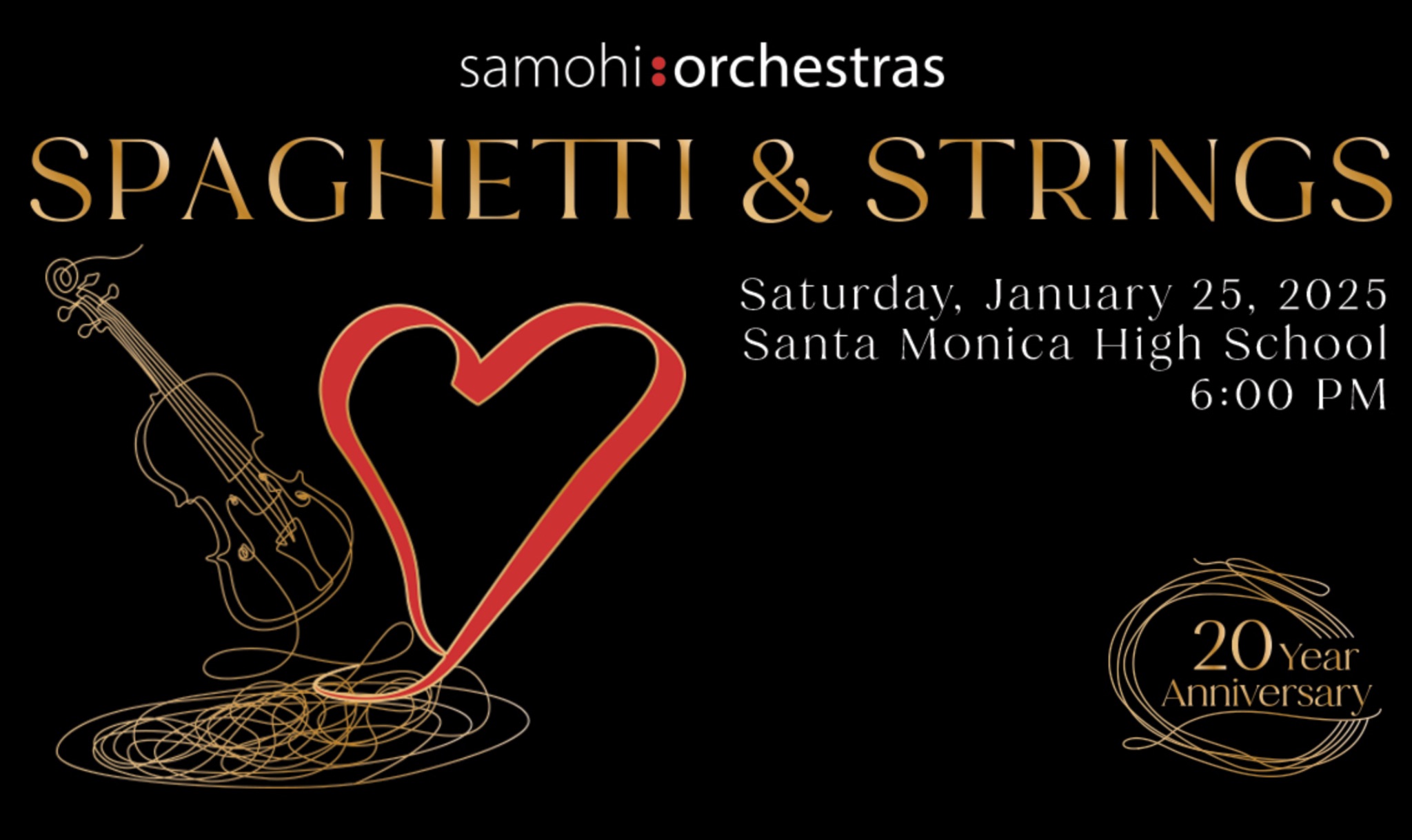 Spaghetti & Strings 2025 - Reimagined