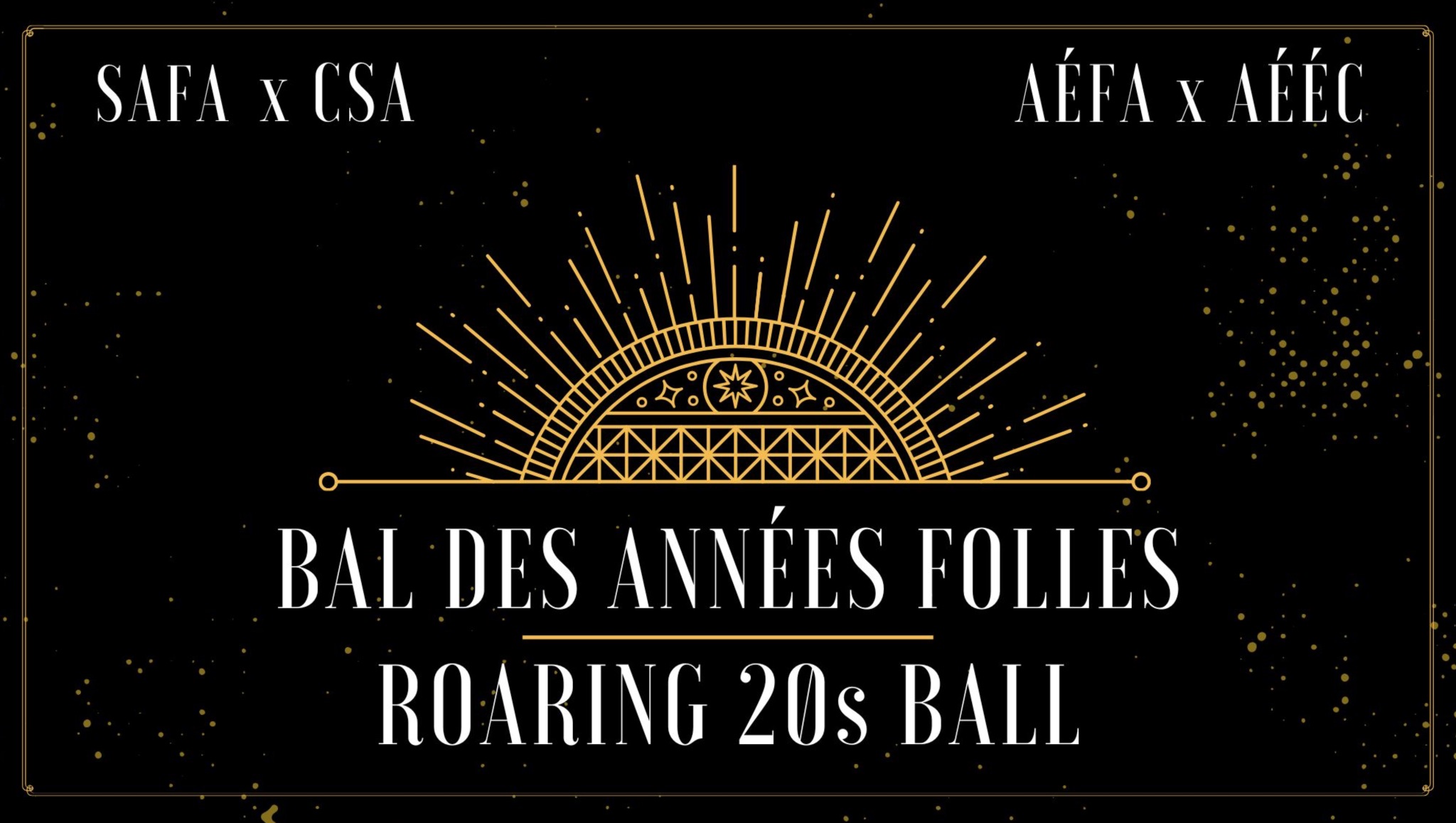 Le Bal des Années Folles - Roaring 20s Ball