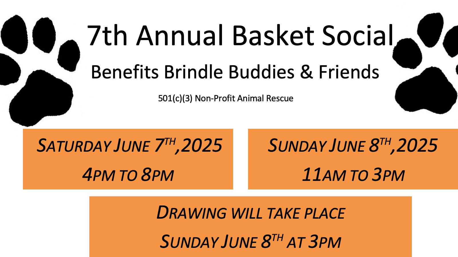 7th Annual Basket Social