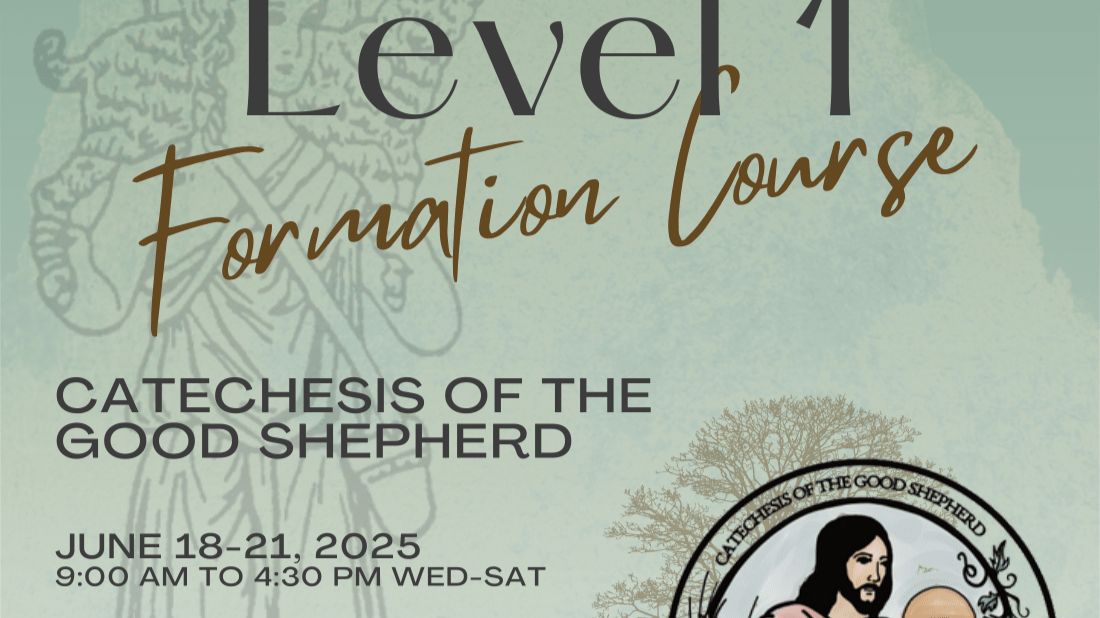 Level I CGS Adult Formation Course #1-02531