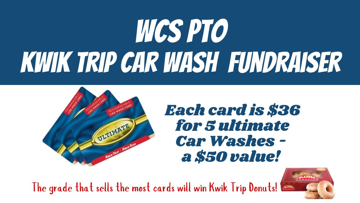 WCS PTO Kwik Trip Car Wash Fundraiser