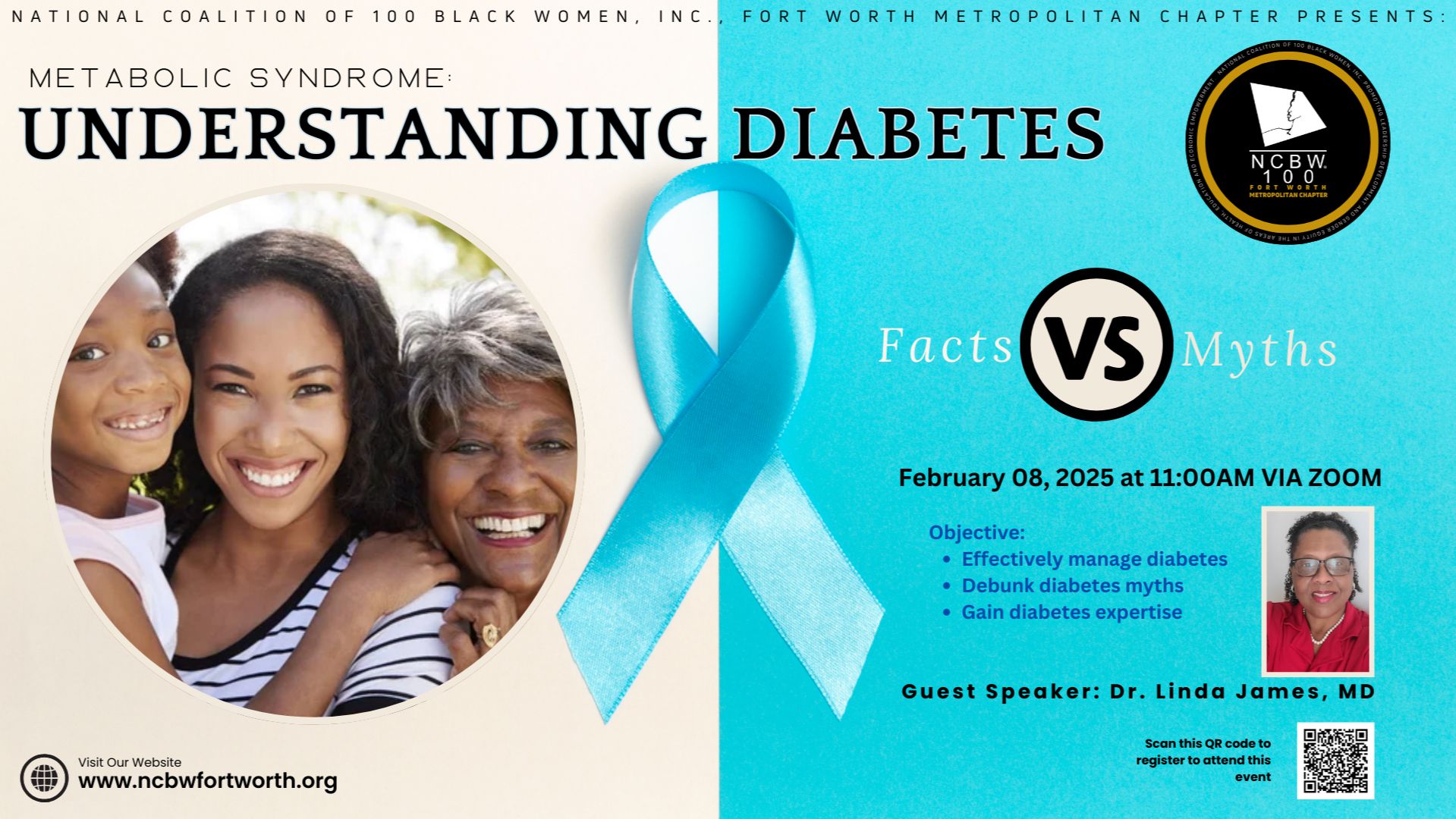 NC100BW, Inc. Fort Worth Metropolitan Chapter Understanding Diabetes ...