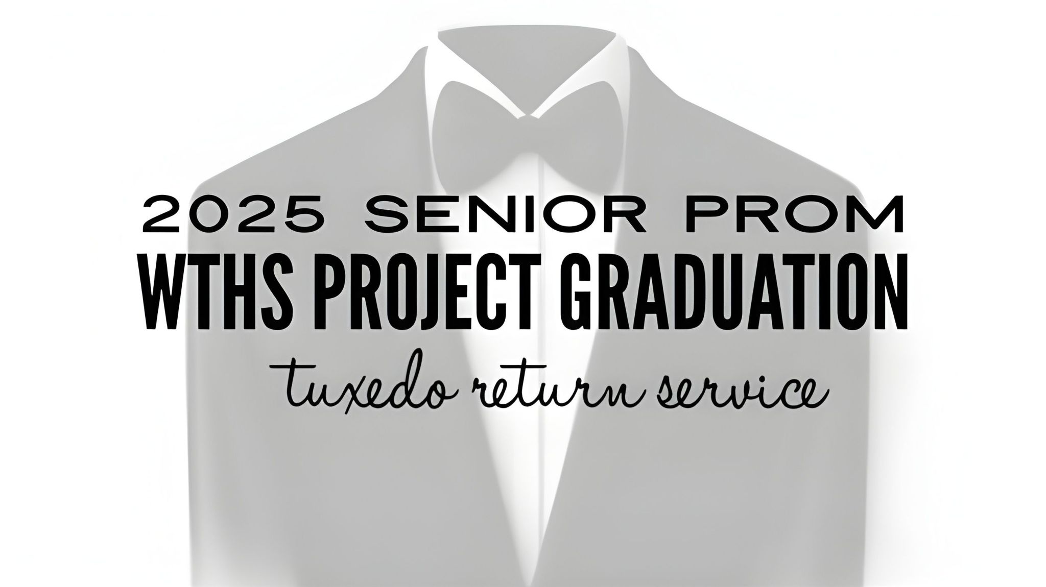2025 SENIOR Prom Tux Return