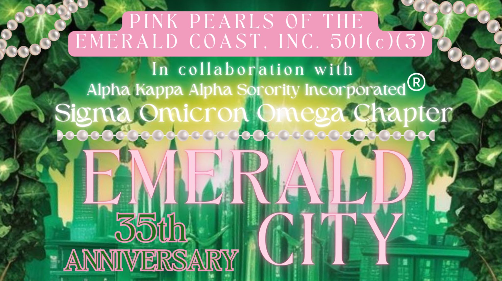 35th Anniversary Pink Ice Ball : Emerald City, Crowning of Excellence ...
