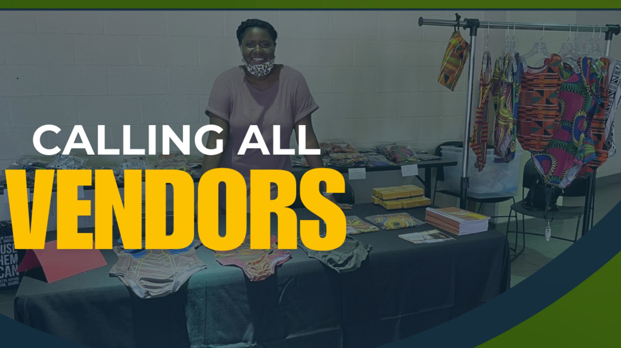 Vendor at the Inaugural Isla HBCU Classic