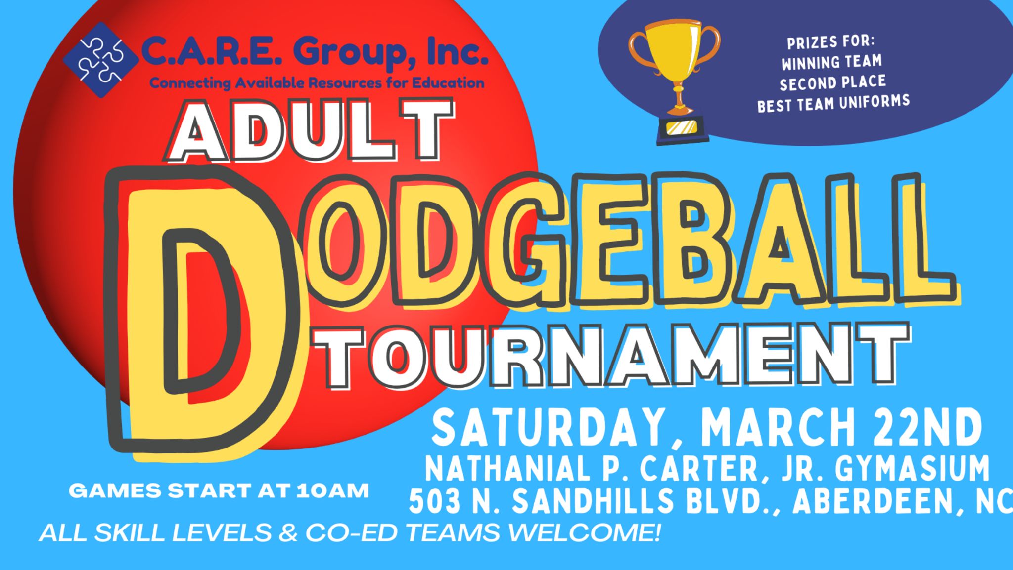 2025 Adult Dodgeball Tournament Teams, Fans, and Sponsorships