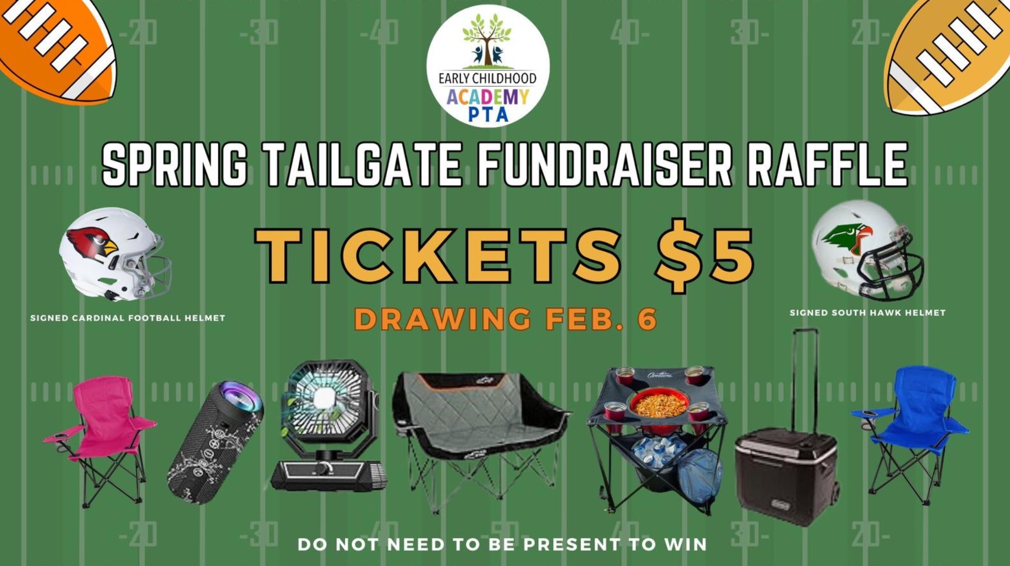 Spring Tailgate Fundraiser Raffle