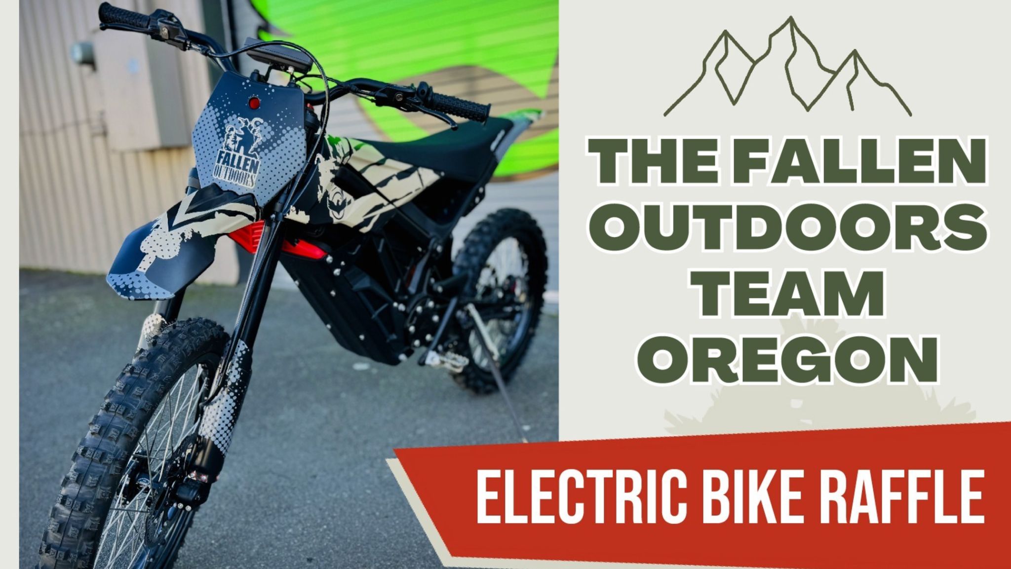 The Fallen Outdoors Team Oregon's Motorcycle raffle 2025