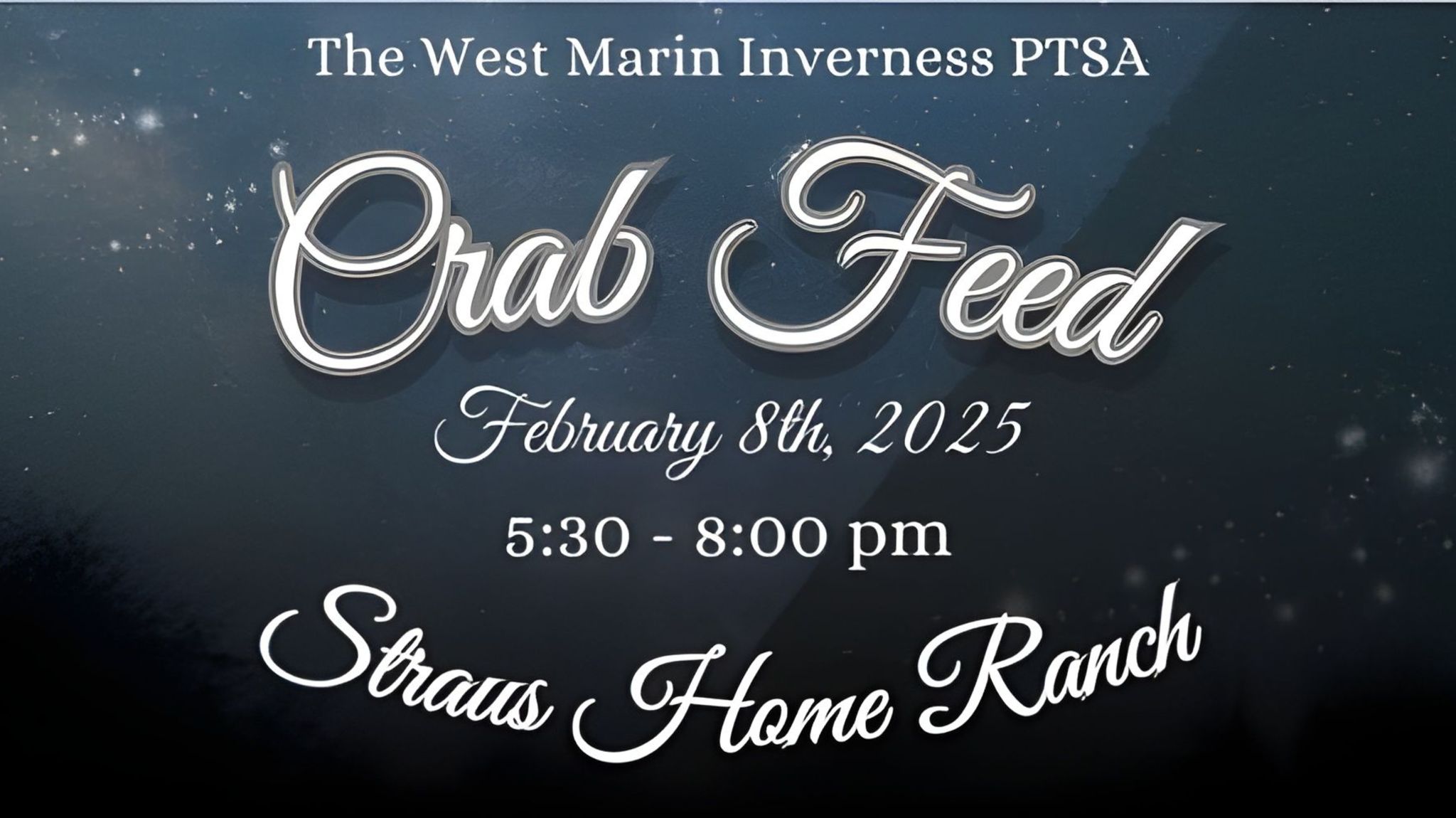 West Marin Inverness Crab Feed