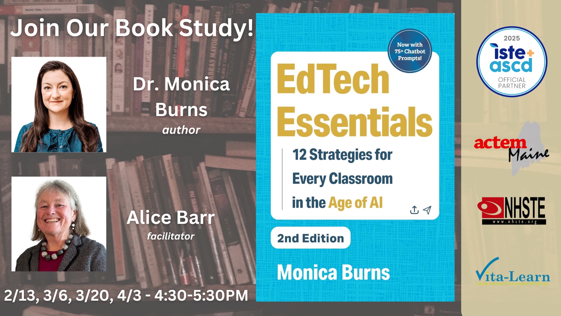 Book Study with Dr. Monica Burns - EdTech Essentials: 12 Strategies For Every Classroom in the ...