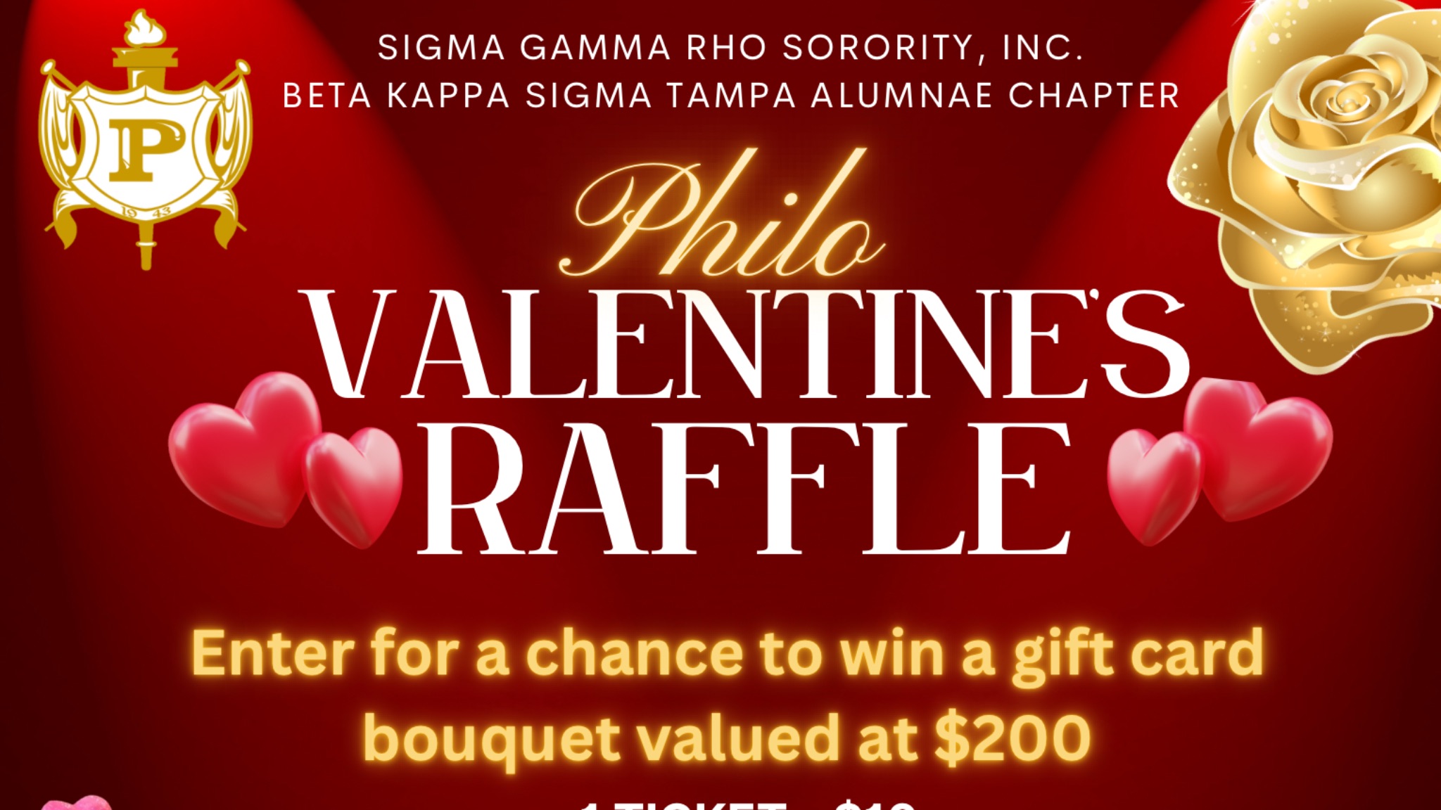 Philo Valentine’s Raffle