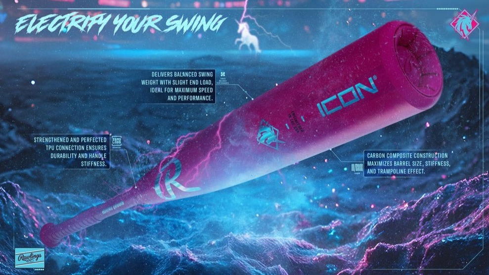 Arena National Electric Unicorn Bat Raffle