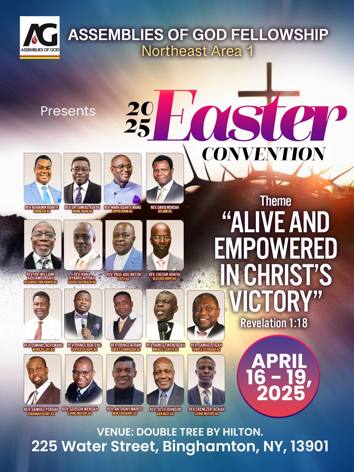 GAGF | 2025 Easter Convention | Northeast Area 1