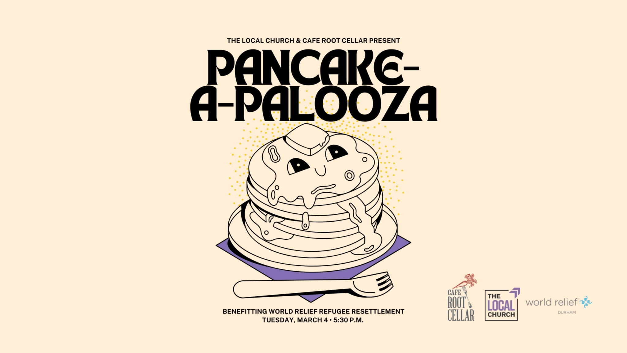 Pancake-A-Palooza with The Local Church & Café Root Cellar
