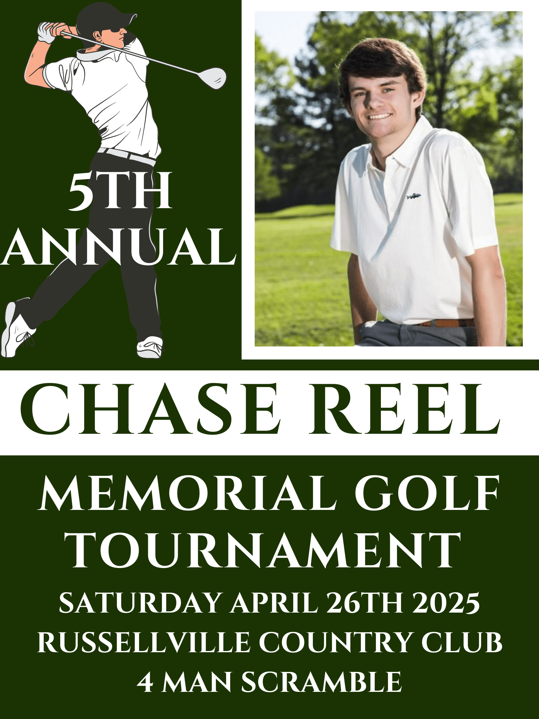 2025 Chase Reel Memorial Golf Tournament