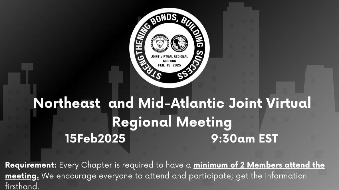 2025 Joint NE/Mid-Atlantic Regional Meeting