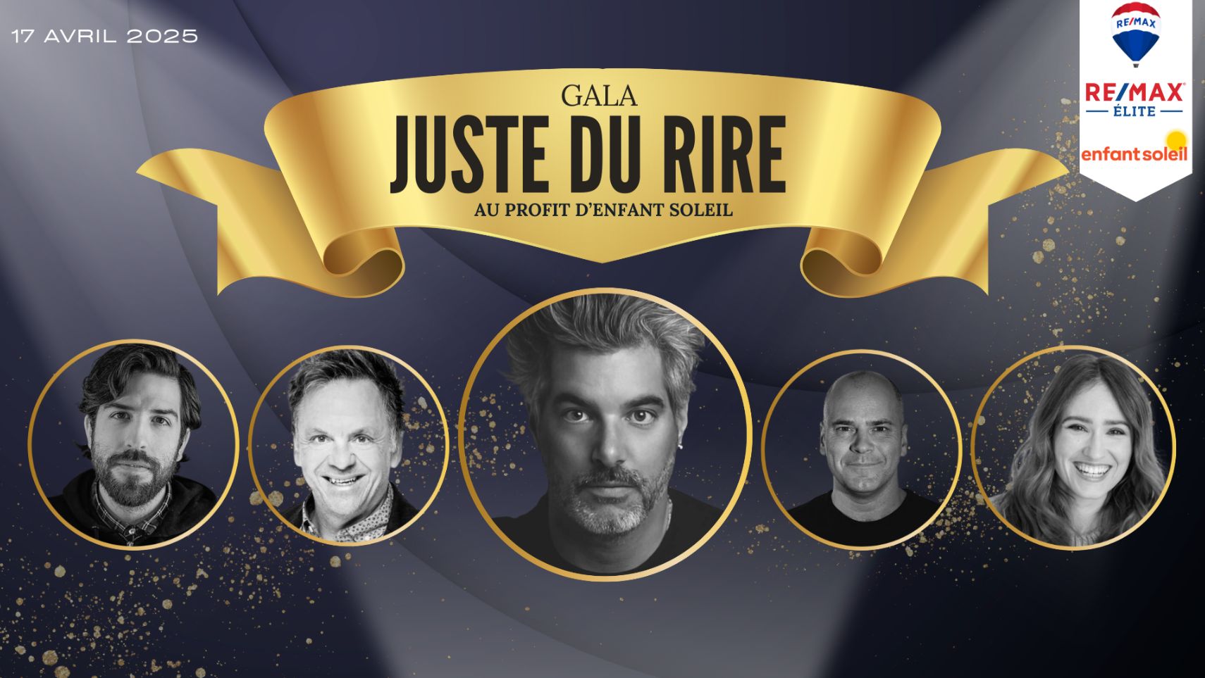 Gala Juste du Rire 2025 au Profit d'Enfant Soleil
