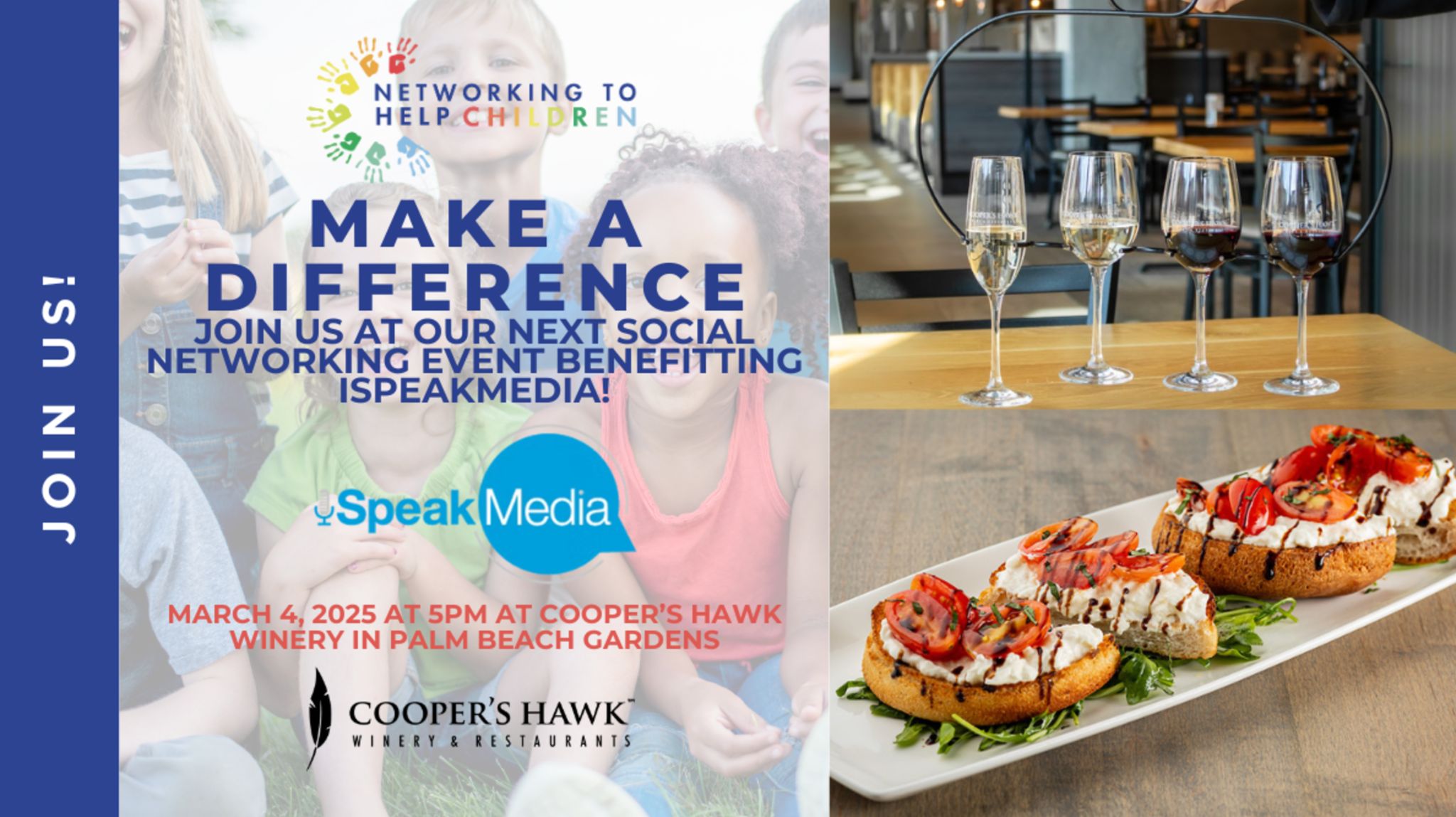 Social Networking Event Benefiting iSpeakMedia