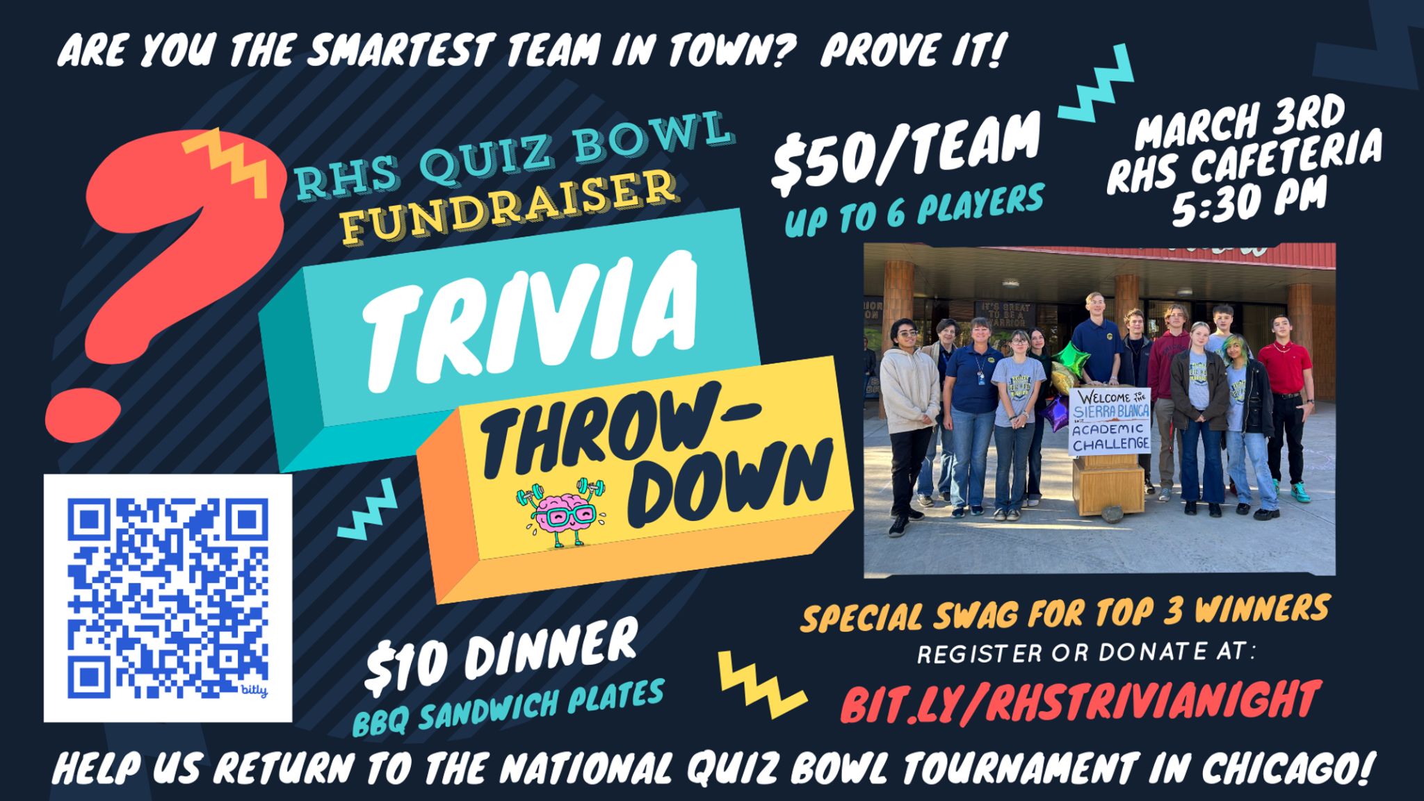 2025 RHS Quizbowl Warrior Trivia THROWDOWN