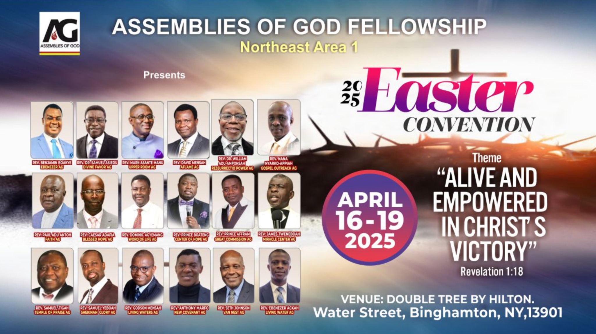 GAGF | 2025 Easter Convention | Northeast Area 1