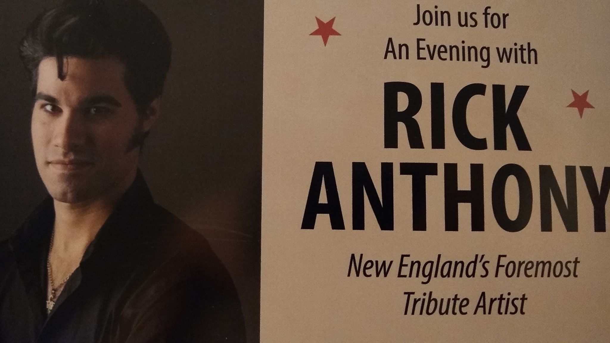 An Evening with Rick Anthony