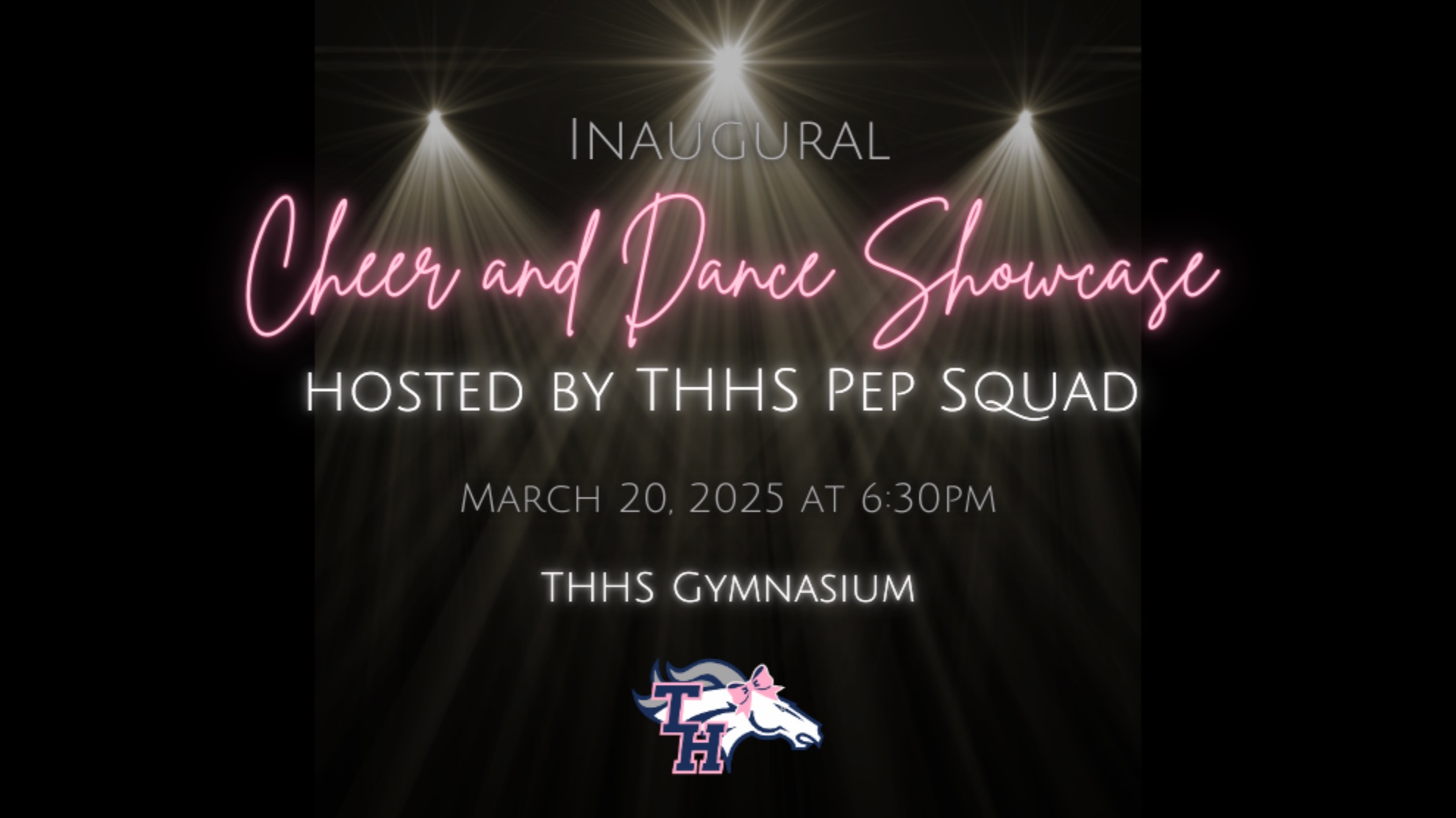 2025 Cheer & Dance Showcase hosted by THHS Pep Squad
