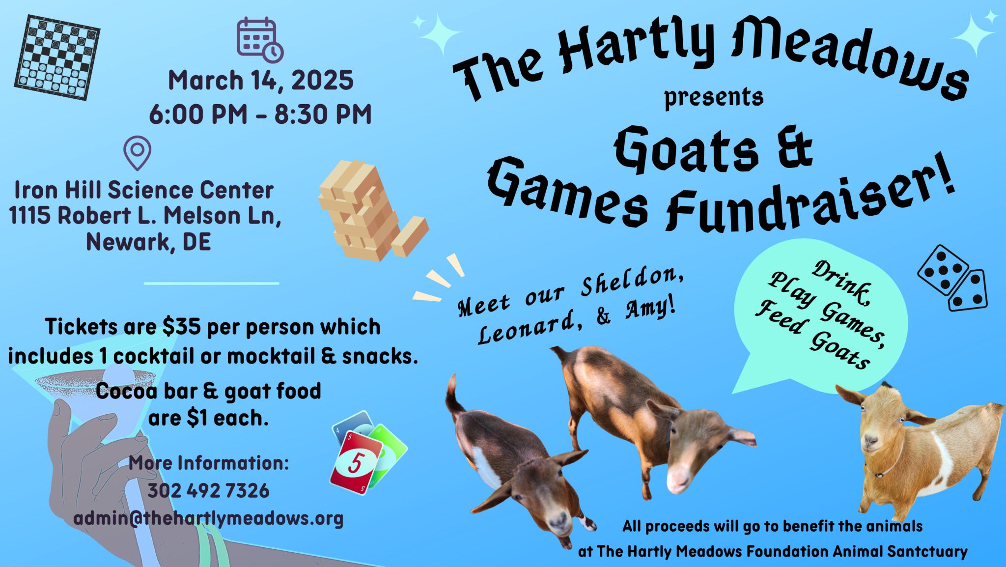 Goats & Games Fundraiser!