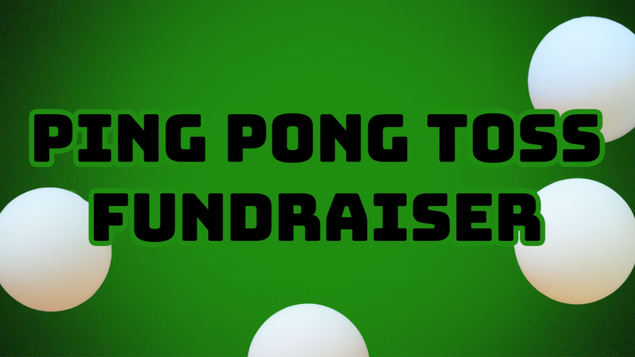 Half Time Ping Pong Toss