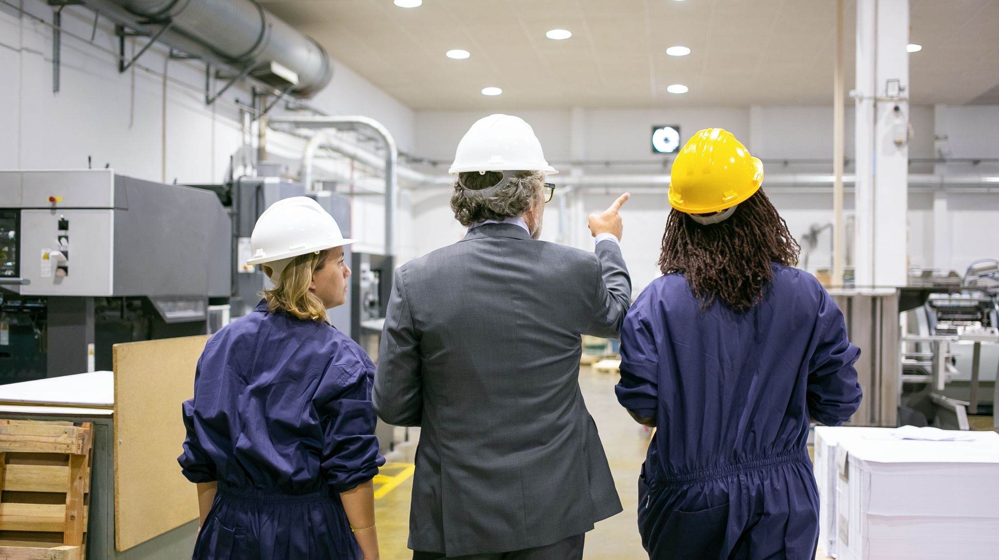 Visite industrielle chez MEL. Poly International